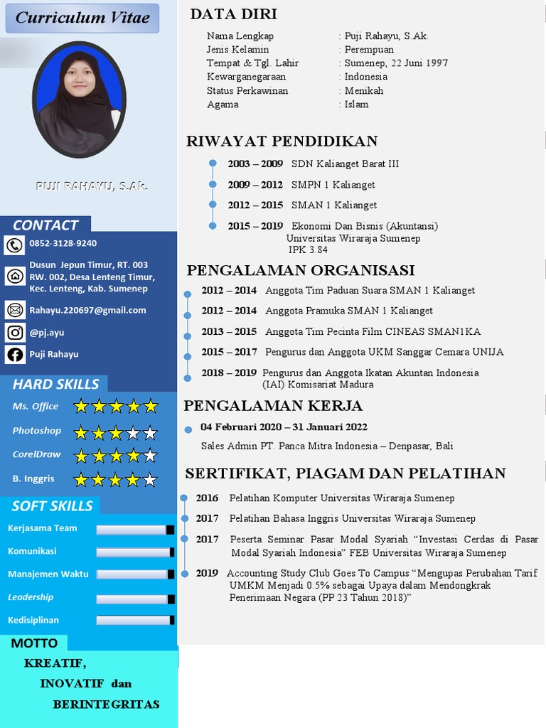 DESAIN Curriculum Vitae (CV) | PDF