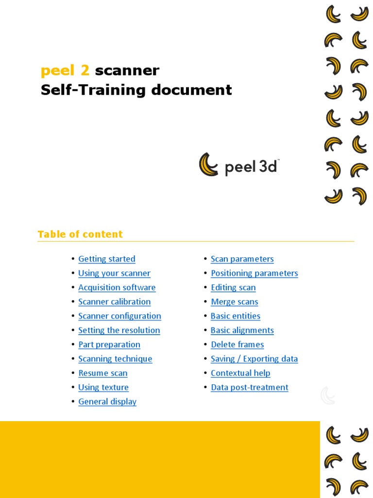 Peel 2 Self-Training | PDF | Image Scanner | Texture Mapping