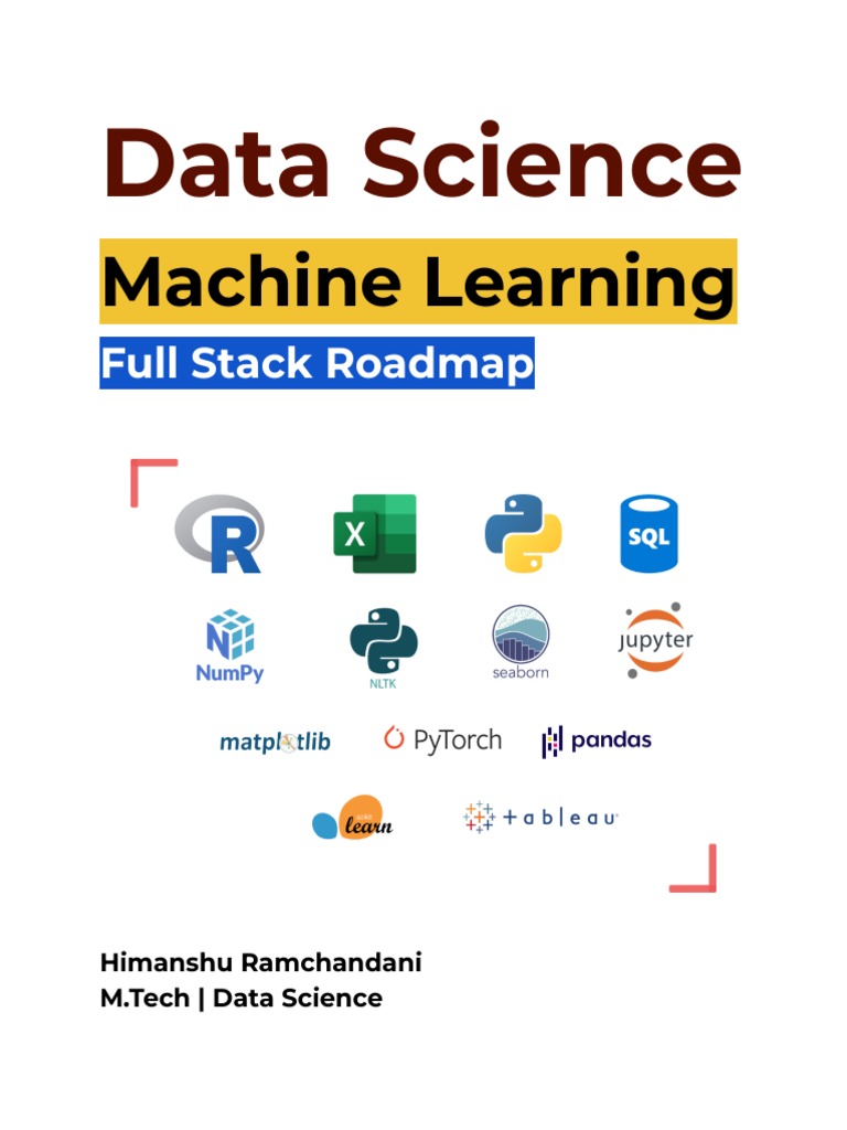 Data Science Full Stack Roadmap | PDF | Regression Analysis ...