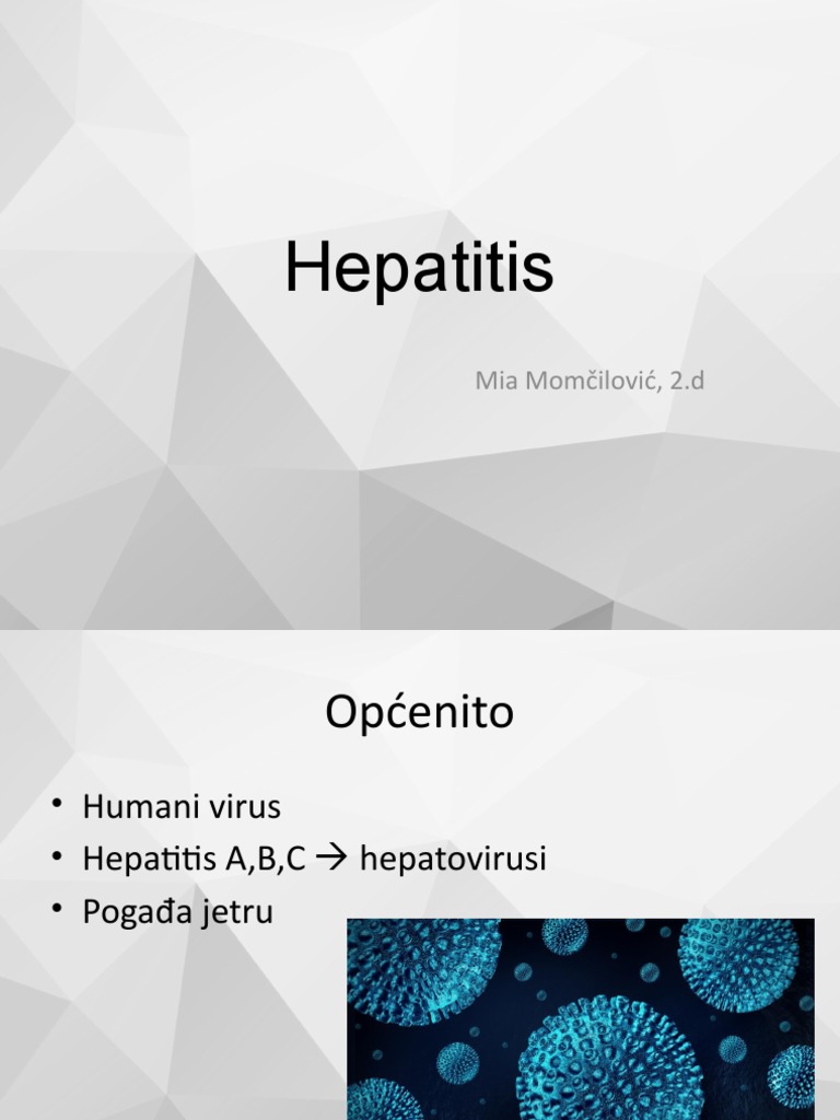 Hepatitis | PDF