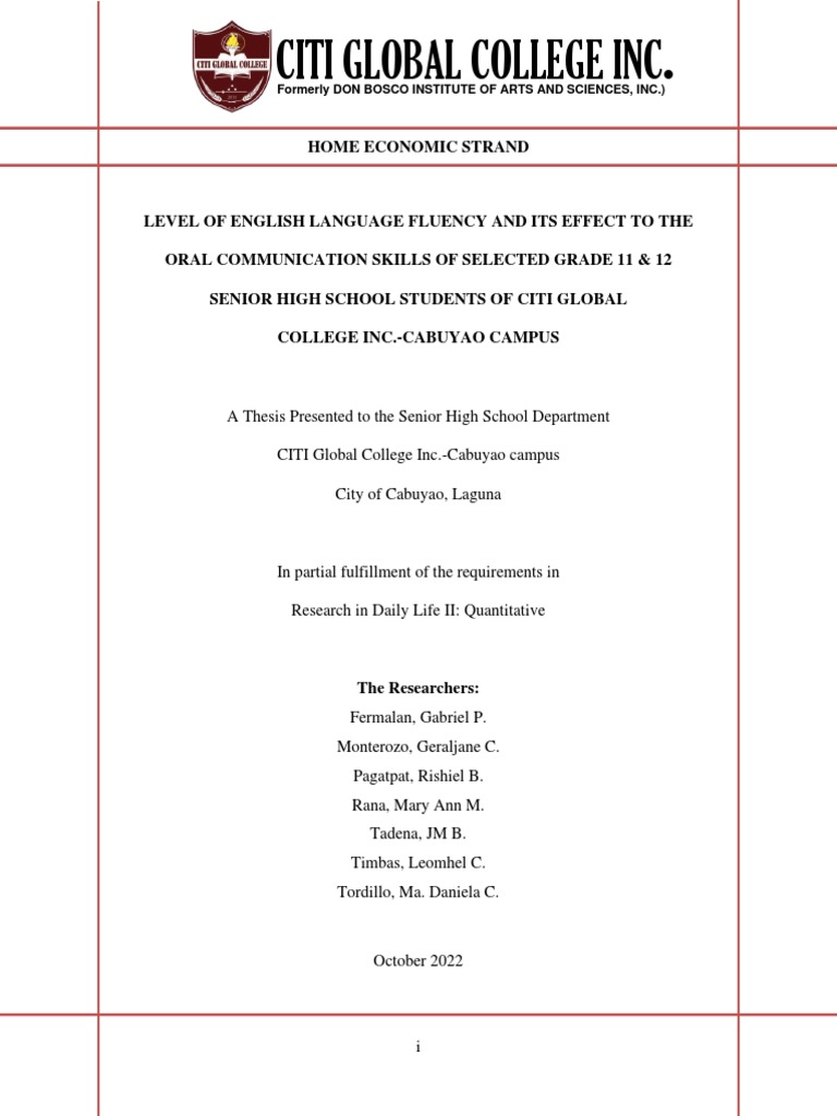 12 HE1 B2 Group 1 CHAPTER 1 | PDF | Fluency | Learning