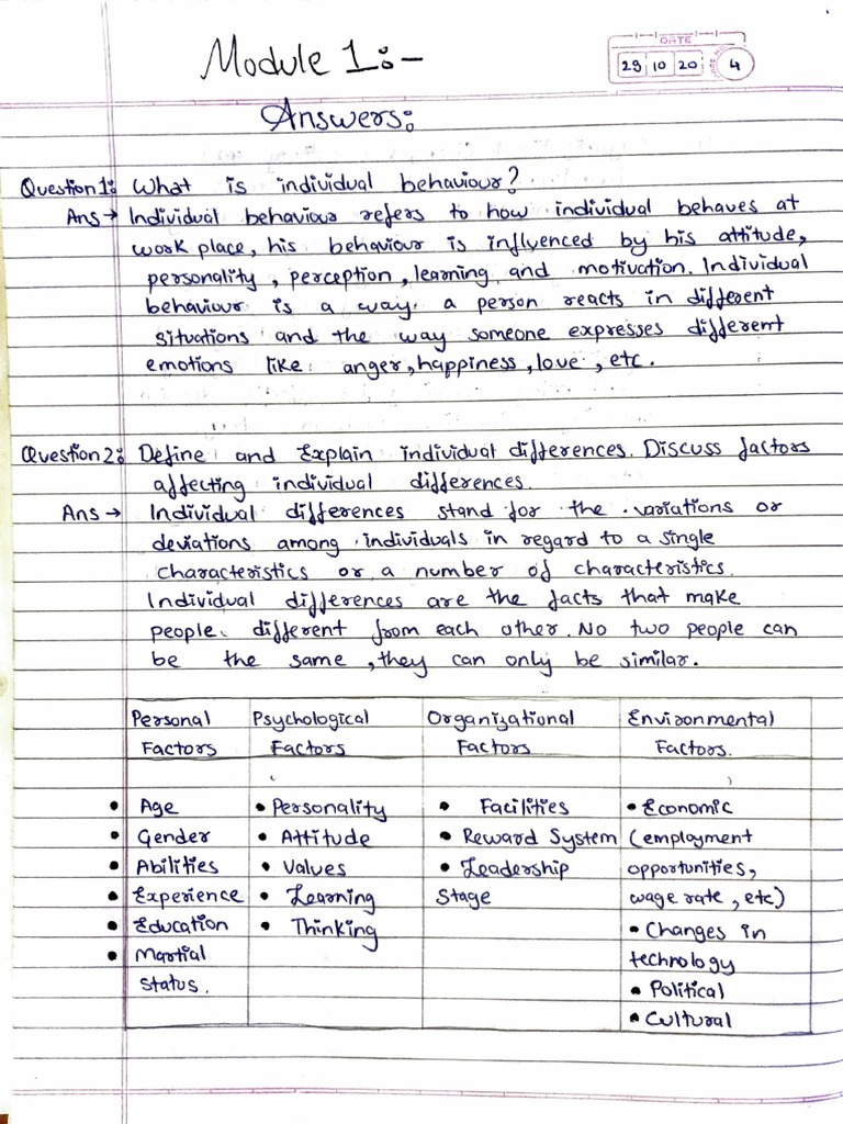Manjyot FOHS 1&2 | PDF