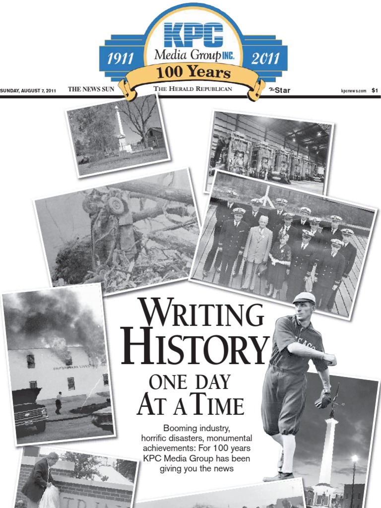 Writing History One Day at A Time | PDF | Newspapers | Newspaper And ...