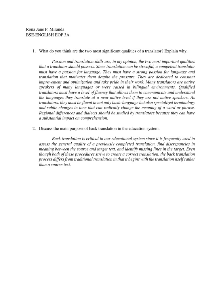 Activity 2-Translation | PDF Activity 2-Translation | PDF