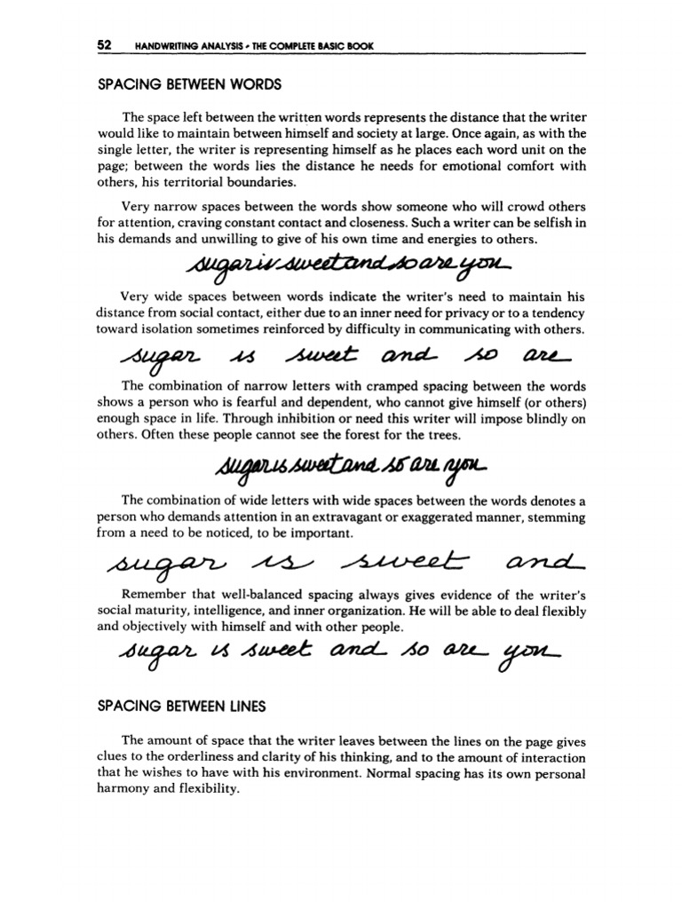 Handwriting Spacing and Social Insight | PDF | Language Arts & Discipline