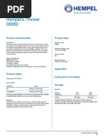 Hempadur Zinc 17360 Product Data Sheet | PDF | Paint | Humidity