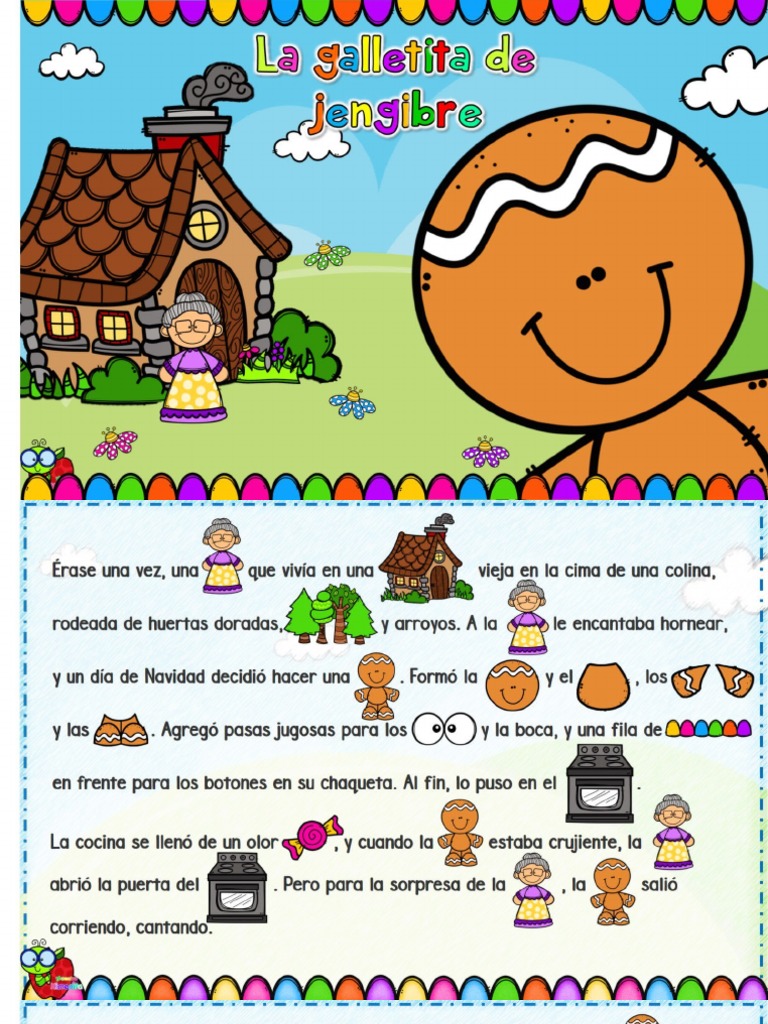 Cuento La Galletita de Jengibre | PDF