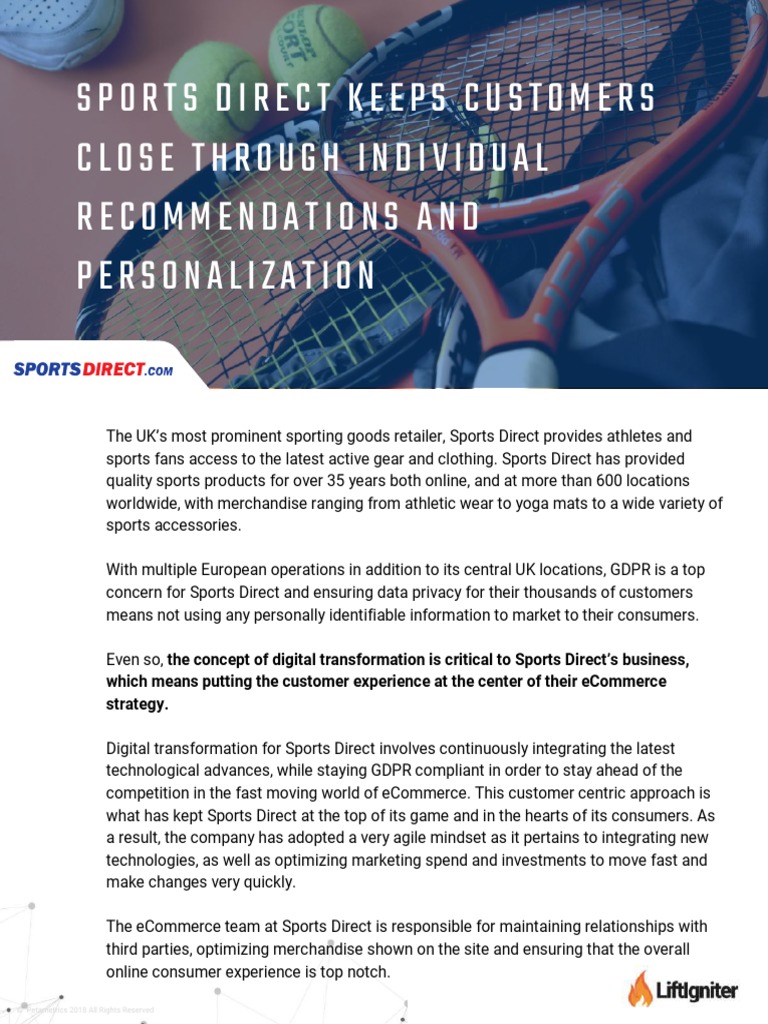 Sports Direct Case | PDF | E Commerce | Business