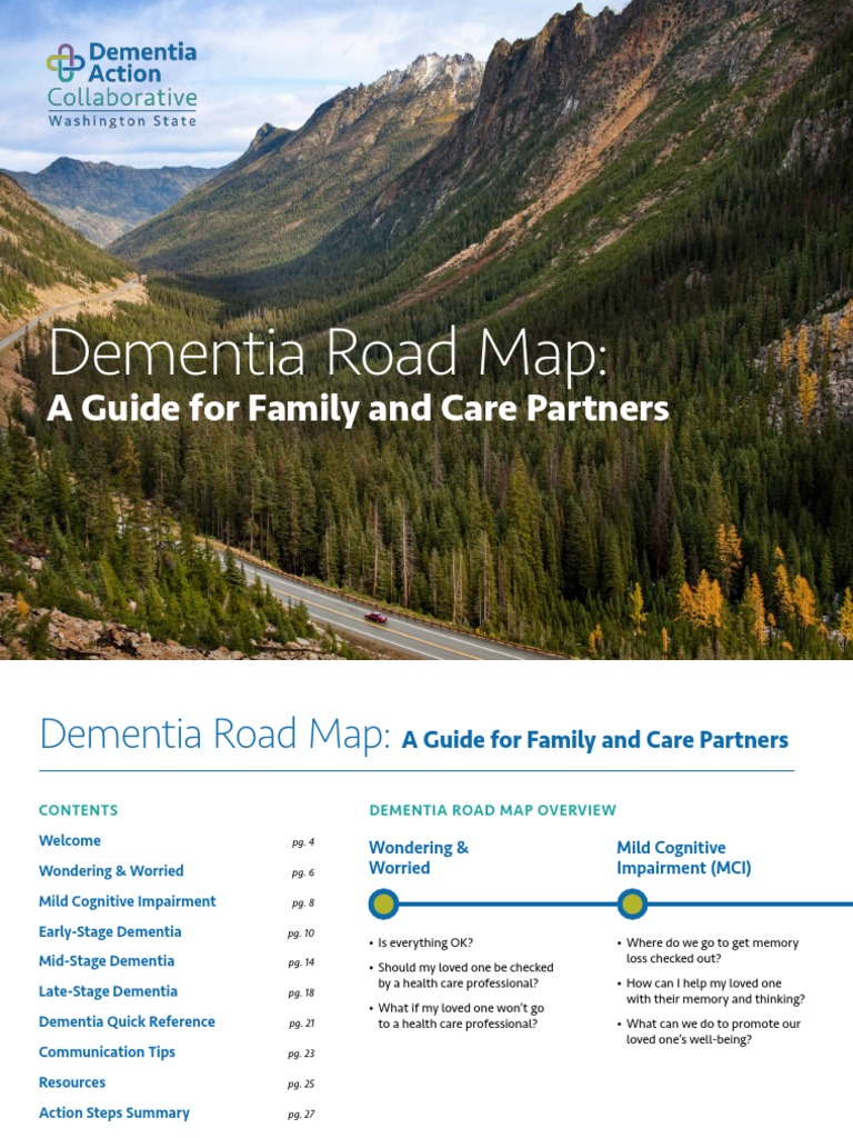 Dementia Caregiver's Road Map Guide | PDF | Dementia | Palliative Care