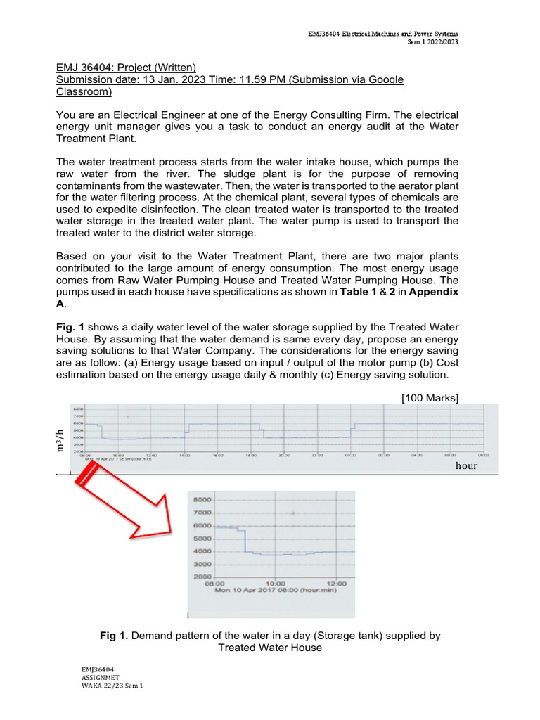 EMJ36404 Assignment | PDF | Sewage Treatment | Water