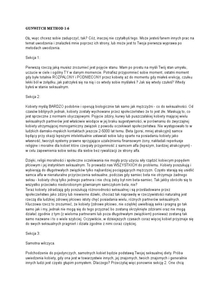 Gunwitch Method Vol1 | PDF