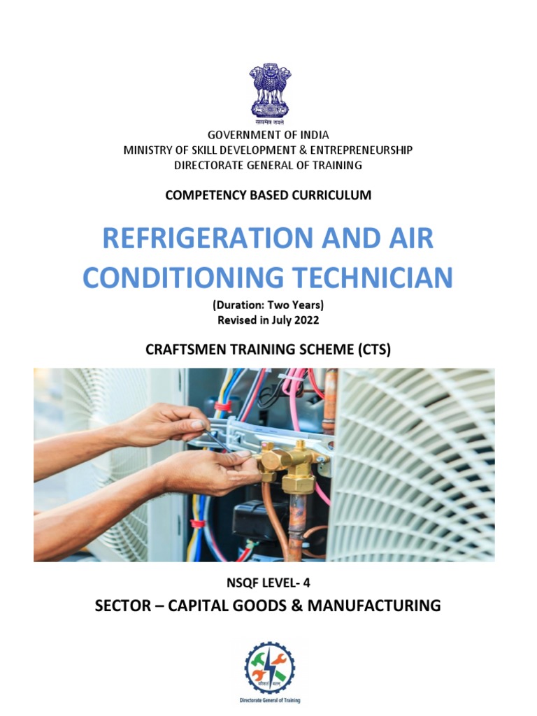 Comprehensive Curriculum for Refrigeration and Air Conditioning Technician Training Program ...