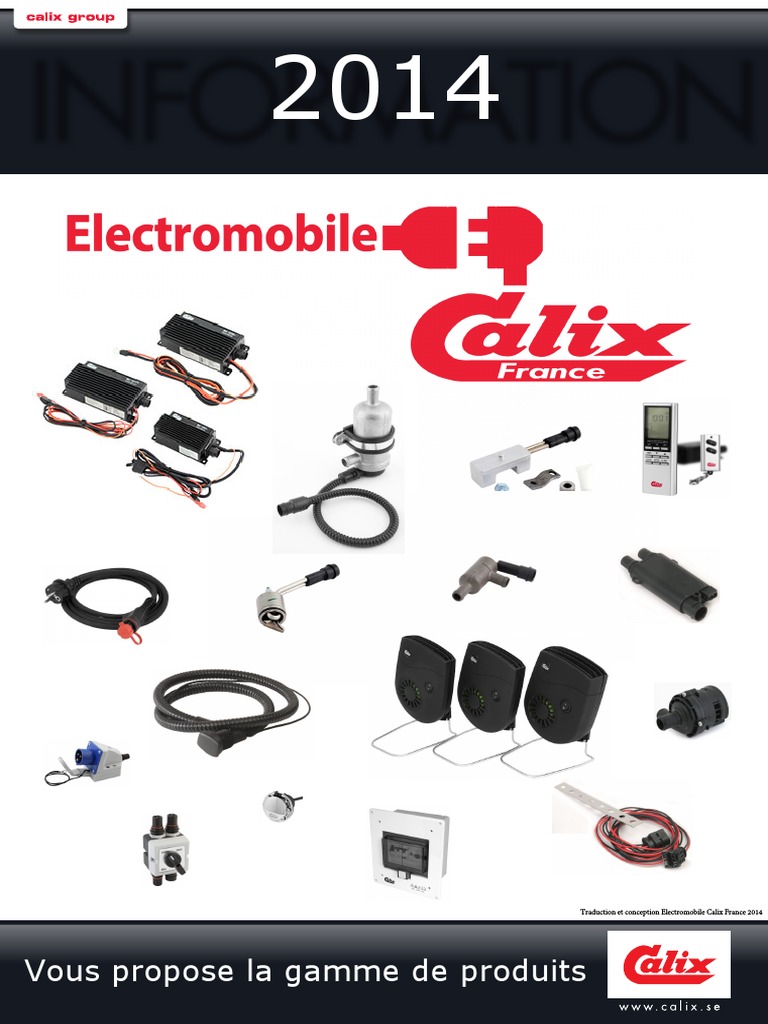 Catalogue Produits Calix Poids Lourds | PDF | Chargeur (électricité) | Camion