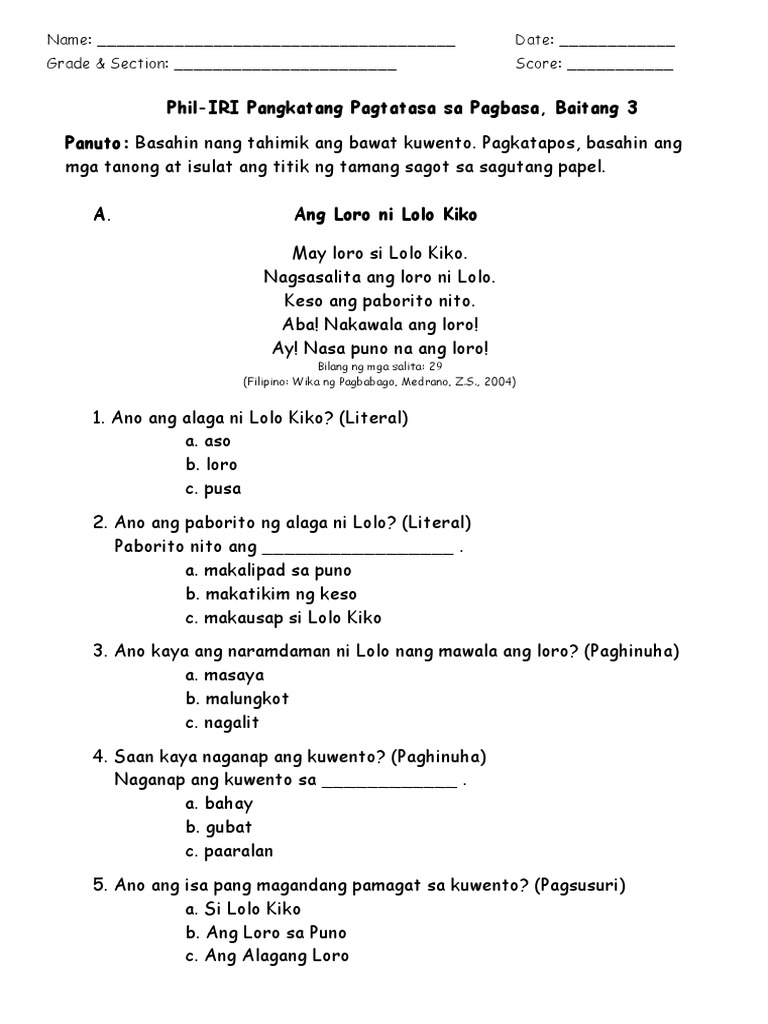 GST Filipino Grades 3 6 | PDF