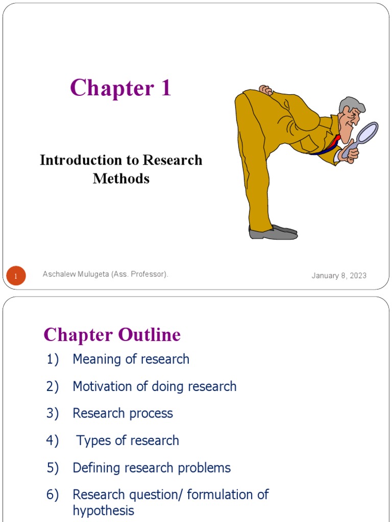 Chapter 1 Research Methods-Overview | PDF | Scientific Method | Science