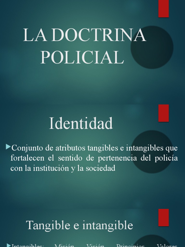La Doctrina Policial 7 Clase para Nearpod | PDF