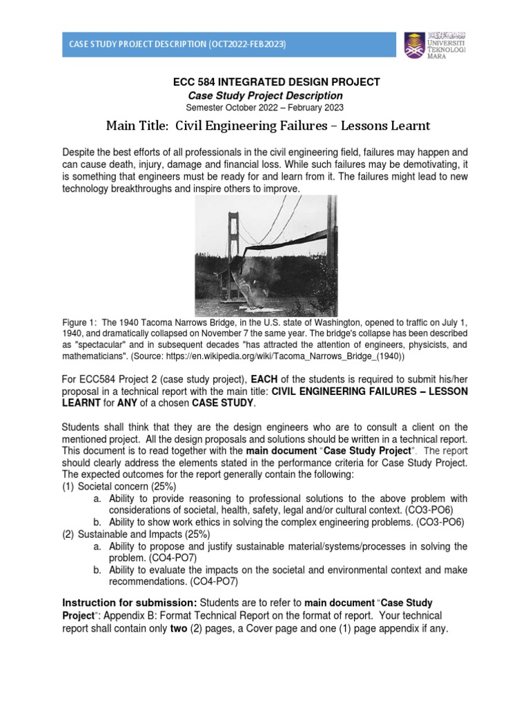 Civil Engineering Failures Case Study | PDF | Engineering | Civil ...
