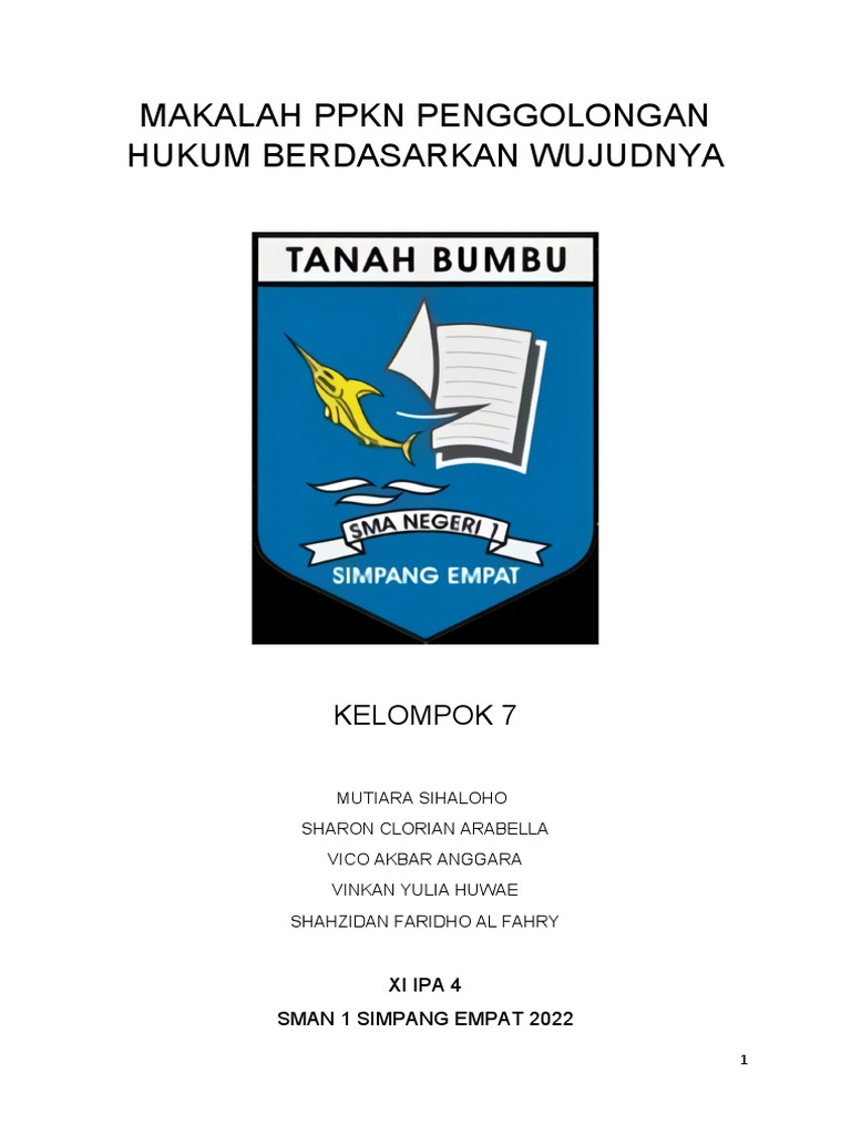 Makalah PPKN Kel 7-1 | PDF