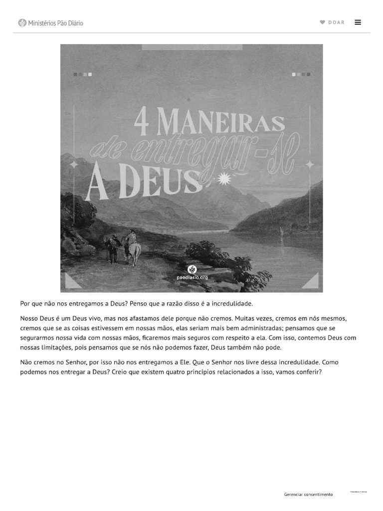 Como Vencer A Incredulidade | PDF