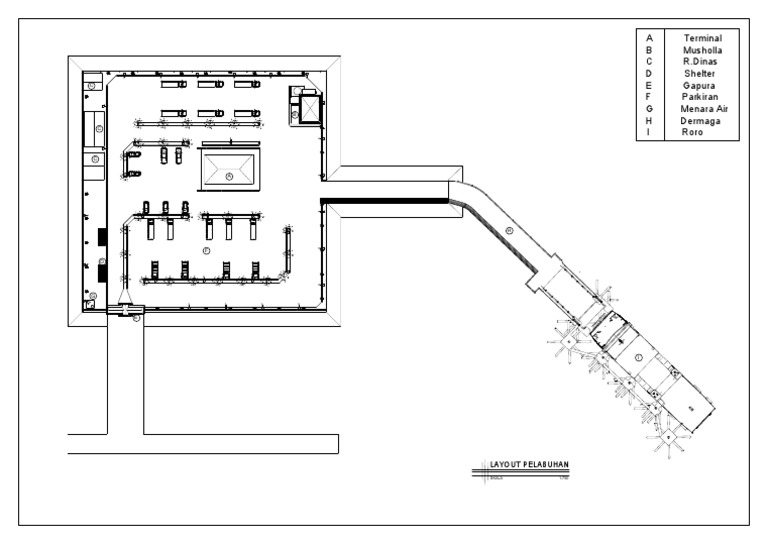 01.layout Pelabuhan | PDF