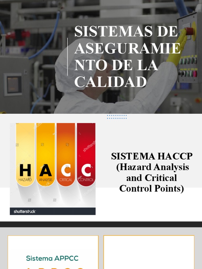 Clase 14 - Sistema Haccp | PDF | Análisis de Riesgo y Puntos Críticos de Control