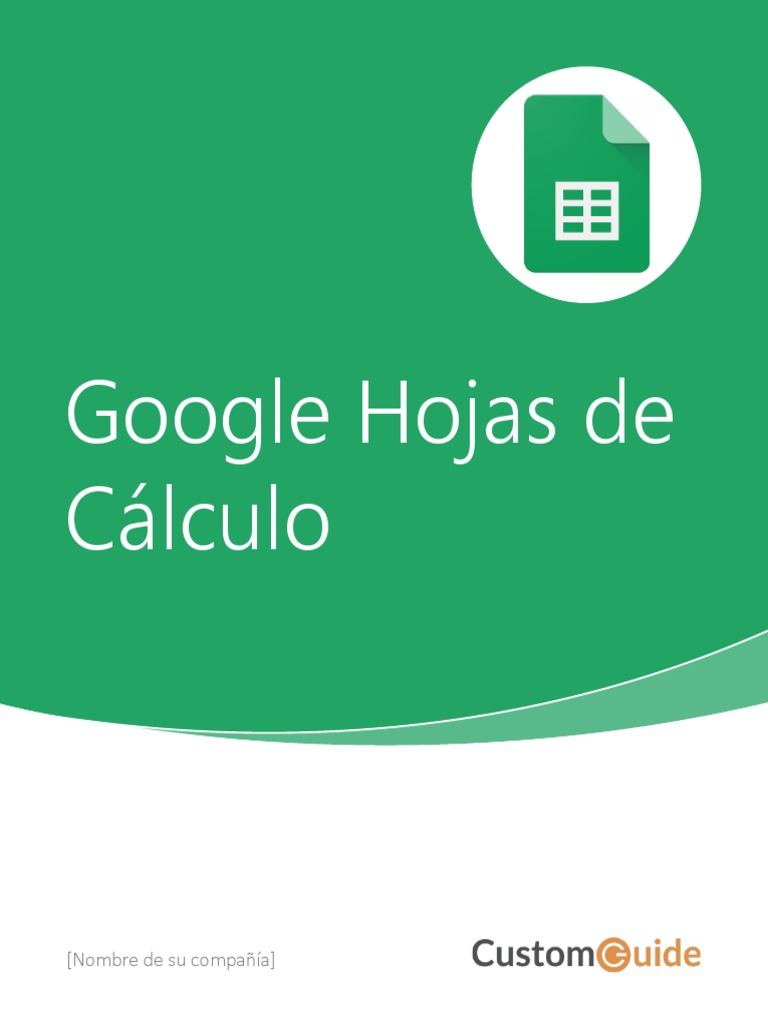 Google-Hojas-De-Calculo - Guia-De-Estudiante-Eval - Unlocked | PDF | Archivo de computadora ...