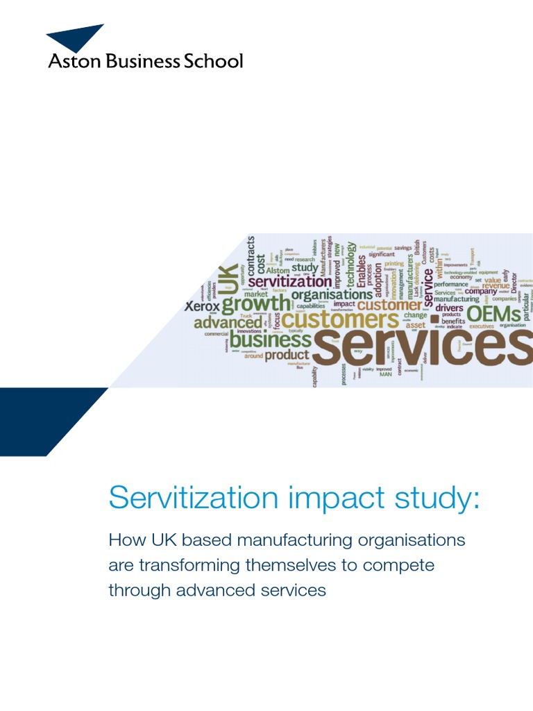 Servitization | PDF | Economic Growth | Innovation