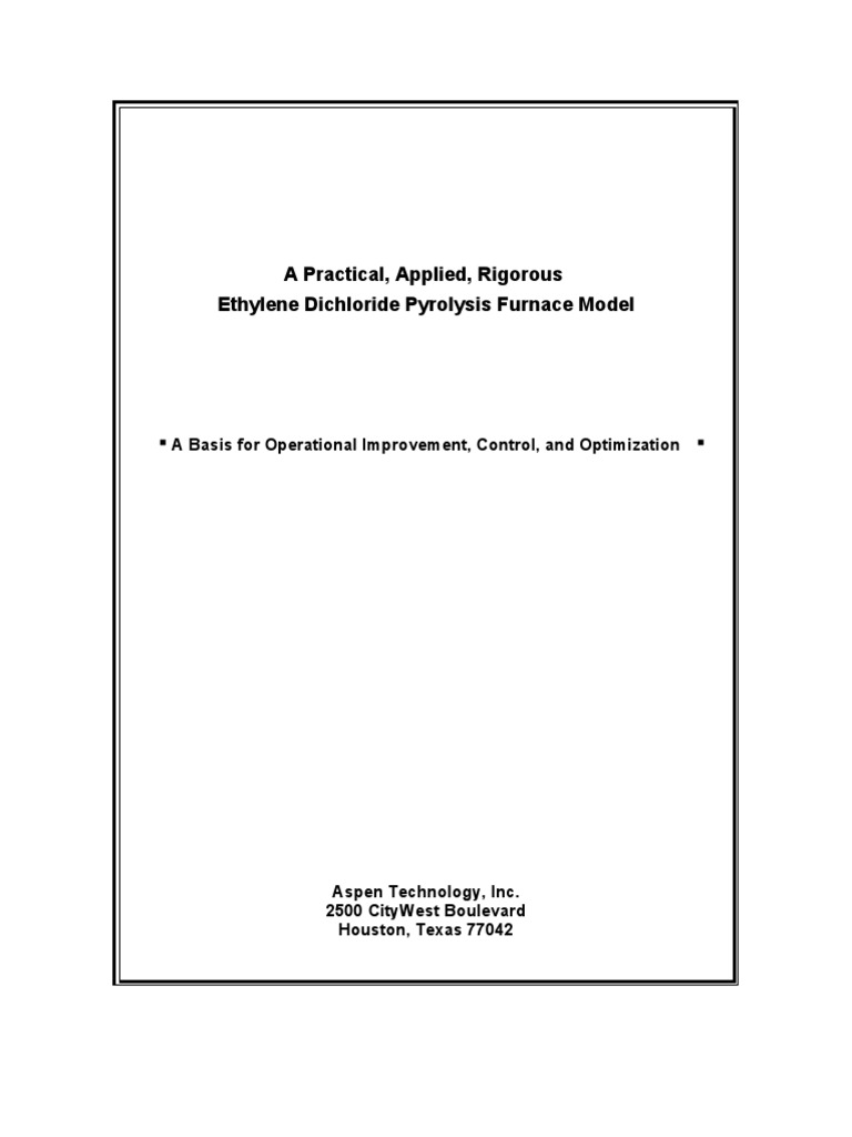 EDC Model Document Revision 2 | PDF | Heat Transfer | Reaction Rate