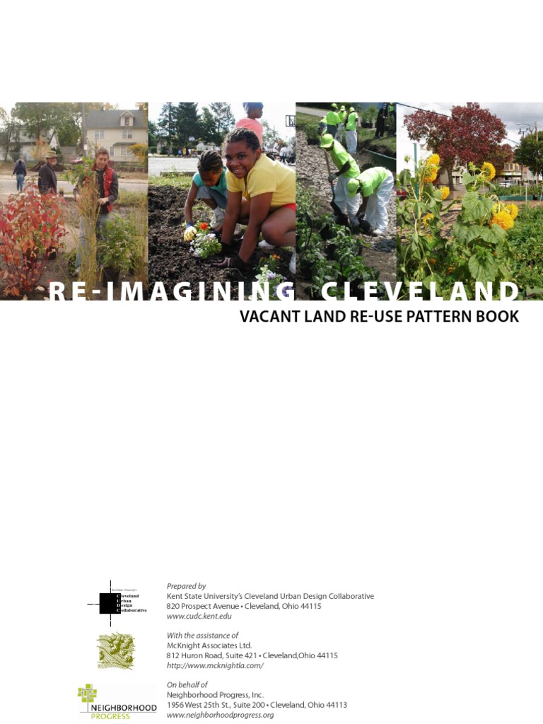 ReImagining Cleveland - Pattern Book | PDF | Landscape Architecture ...
