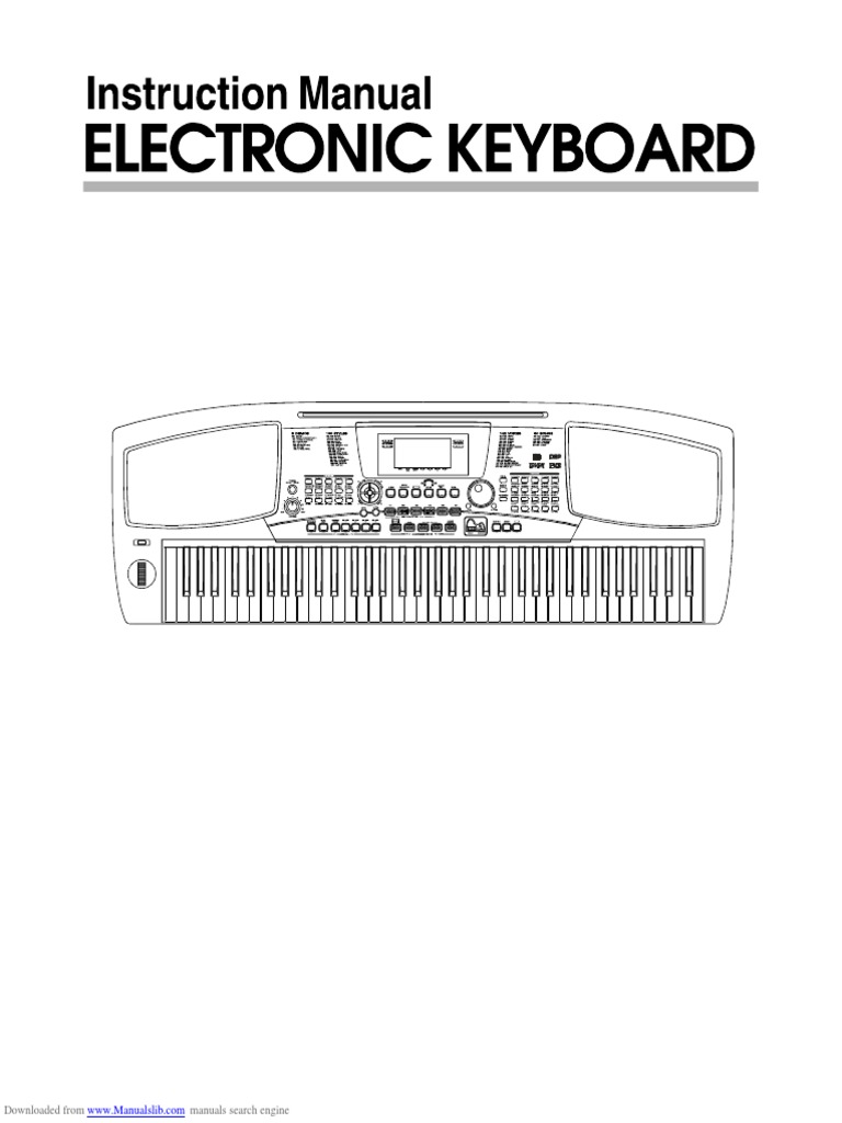 Medeli MC-710 (Instruction Manual) | PDF | Ac Power Plugs And Sockets ...