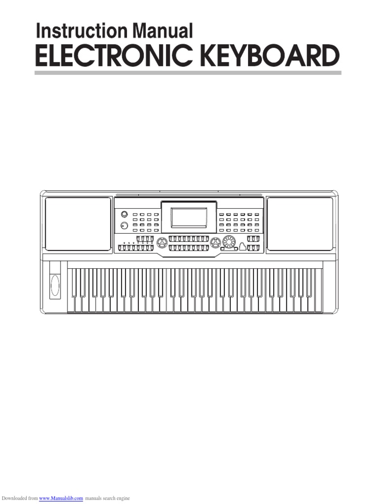 Medeli MD-700 (Instruction Manual) | PDF | Usb | Headphones