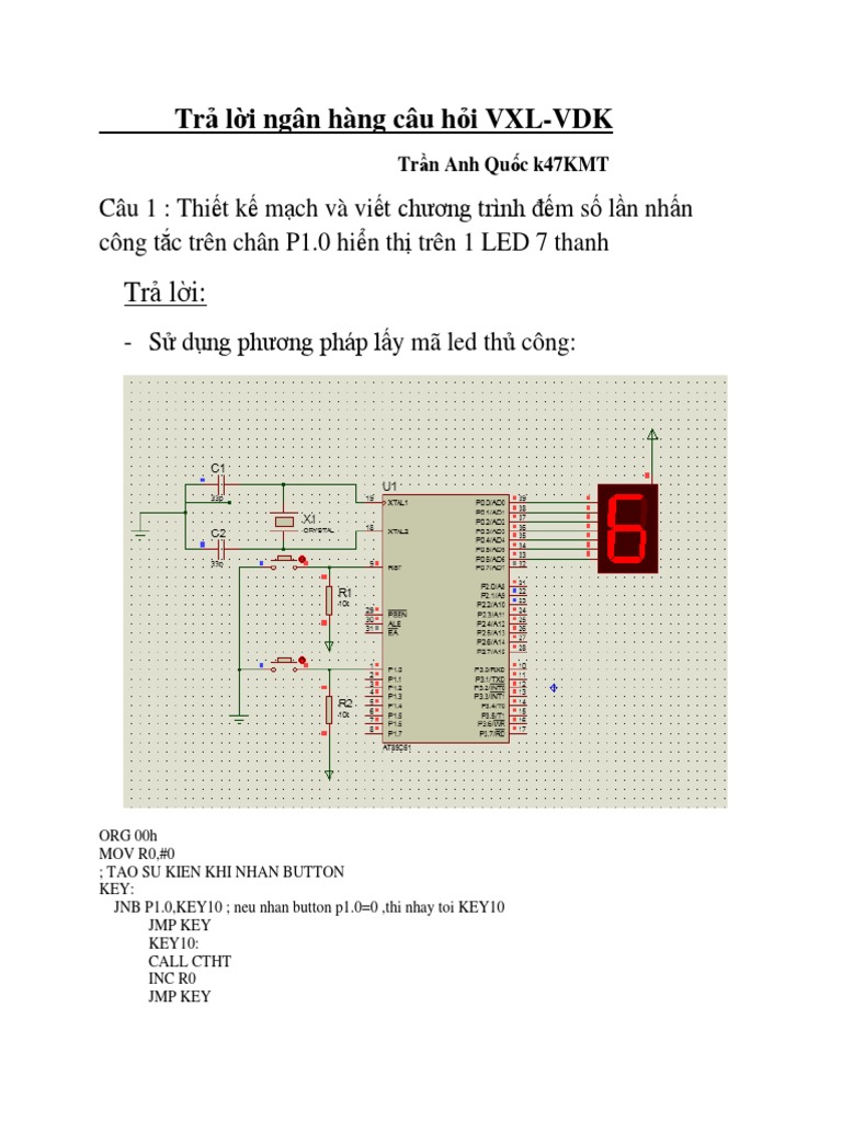 giai dap VXL-VDK (1) | PDF