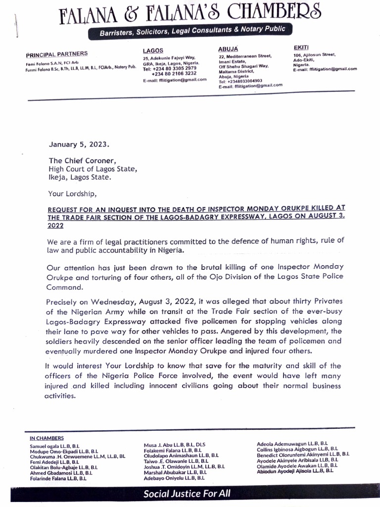 Coroners Inquest 5 | PDF | Nigeria | Coroner