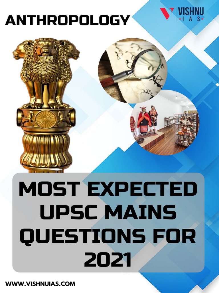 170 Most Expected Upsc Mains Questions For 2021 | PDF | Anthropology ...