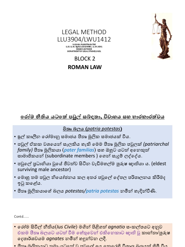 Law of Persons I | PDF