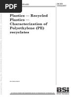 EN 15343: Recycled Plastics Standard | PDF | Recycling | Plastic