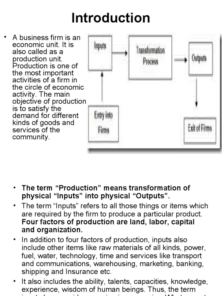 Production Function & Cost Function | PDF | Production Function | Long Run And Short Run