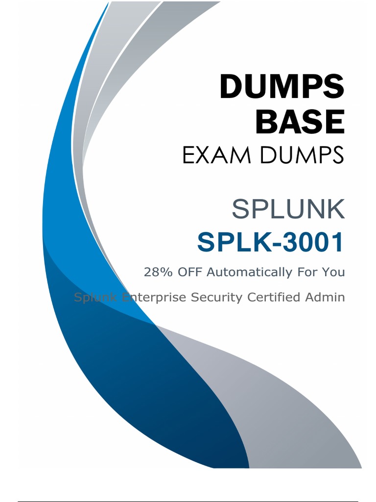 Splunk Enterprise Security Certified Admin SPLK 3001 Dumps V10.02 DumpsBase PDF | PDF | Menu ...