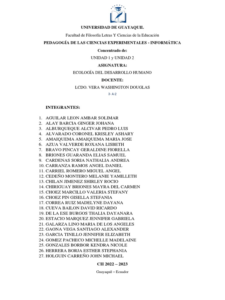 Reactivos 3a2 Ecologia | PDF | Sicología | Aprendizaje