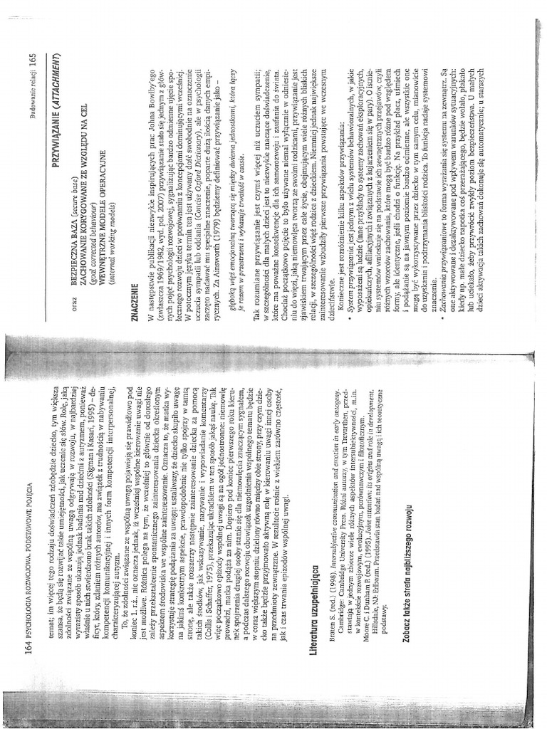 H Rudolph Schaffer (2010) Psychologia Rozwojowa. Podstawowe Pojęcia ...