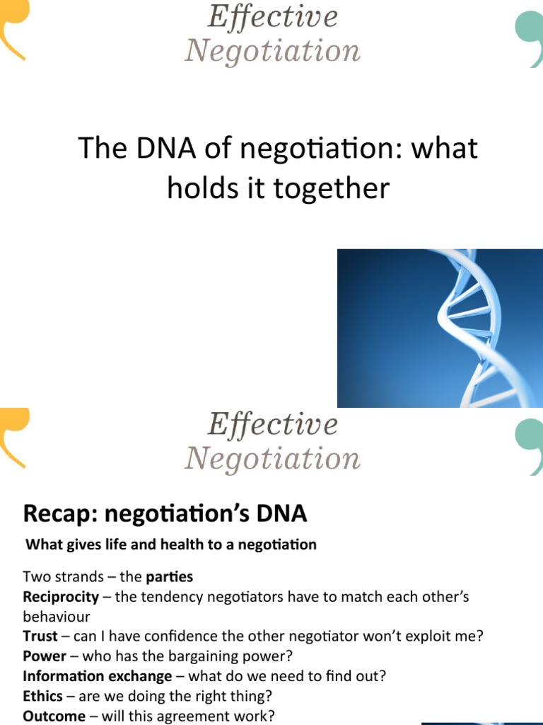 Module 2-2 2021.1 Powerpoint | PDF | Negotiation | Psychological Concepts