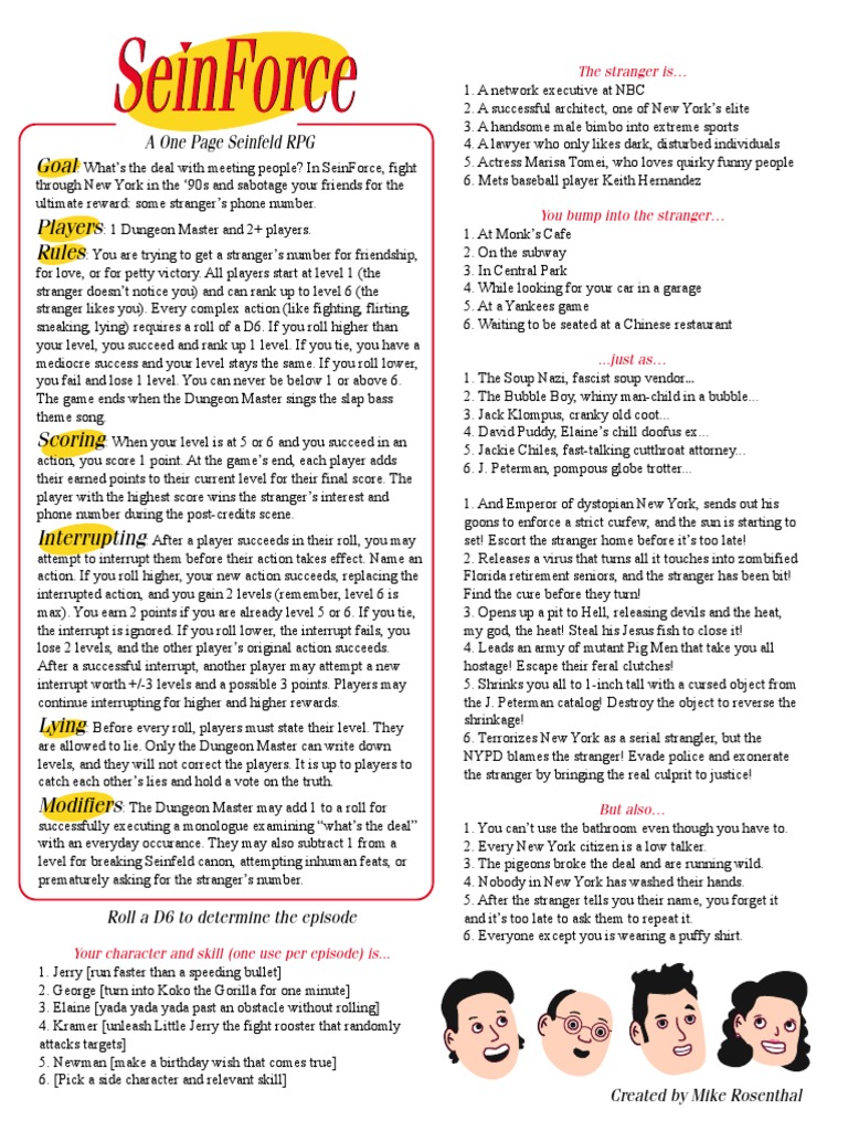 Seinforce | PDF | Seinfeld