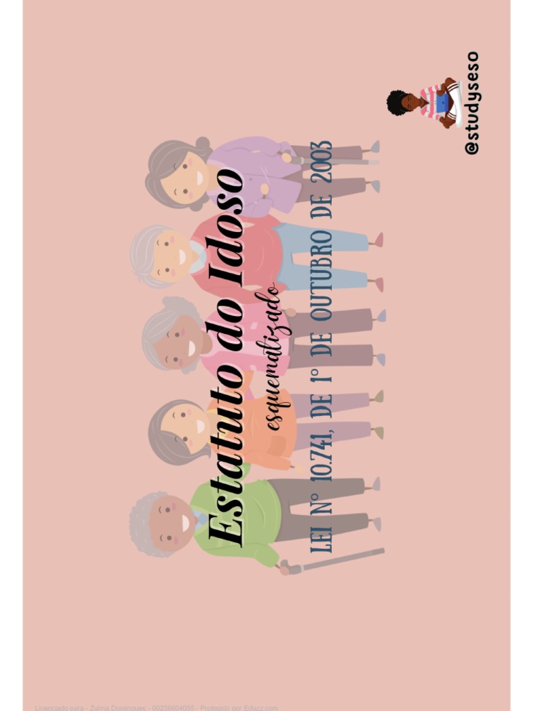 Estatuto Do Idoso Esquematizado | PDF
