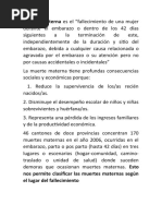 Protocolo Del Minsa Emergencias Obstetricas | PDF | Muerte materna | El embarazo