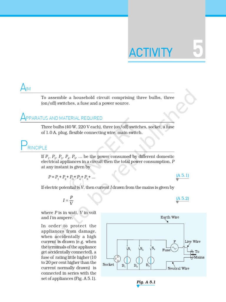 Activity 1-6.pmd | PDF | Ac Power Plugs And Sockets | Mains Electricity