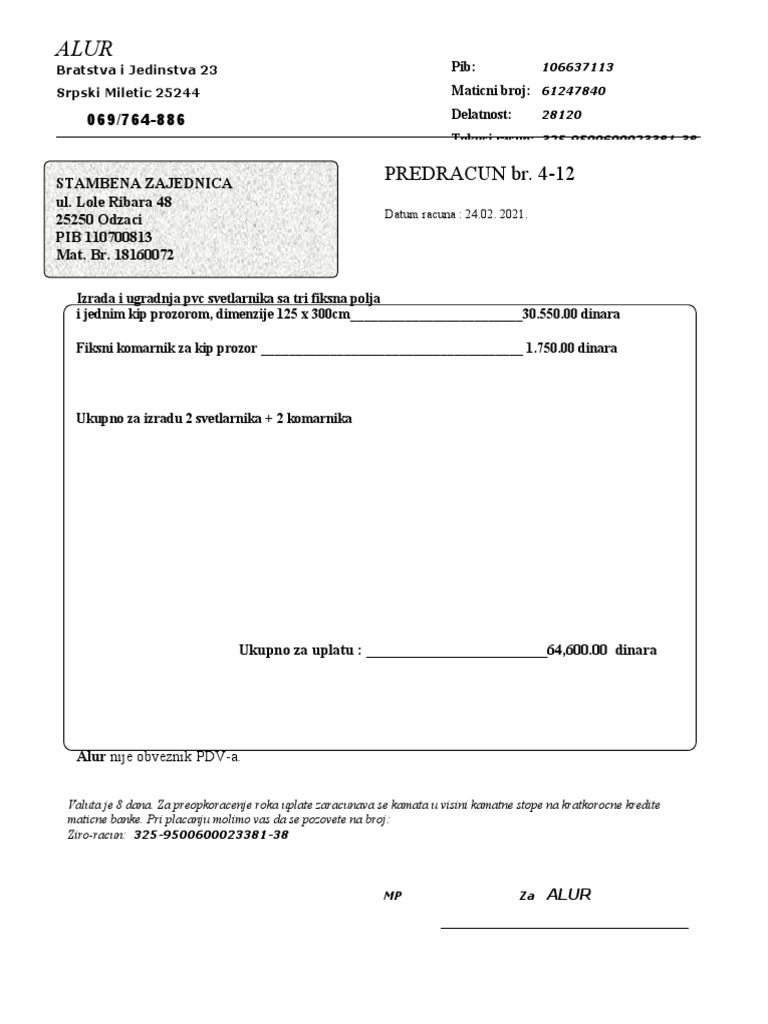 Stambena Zajednica | PDF