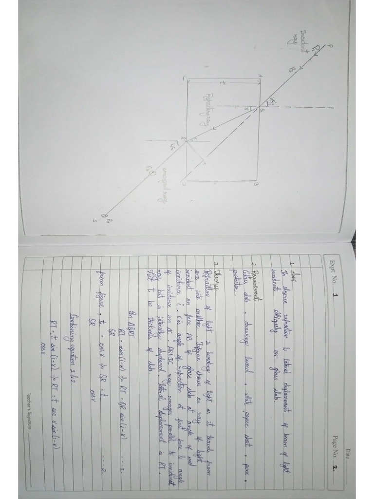 Physics Practical File | PDF