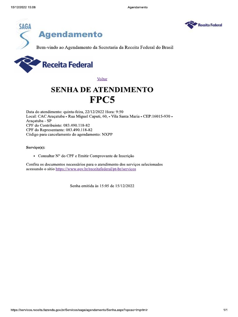 Receita Federal | PDF
