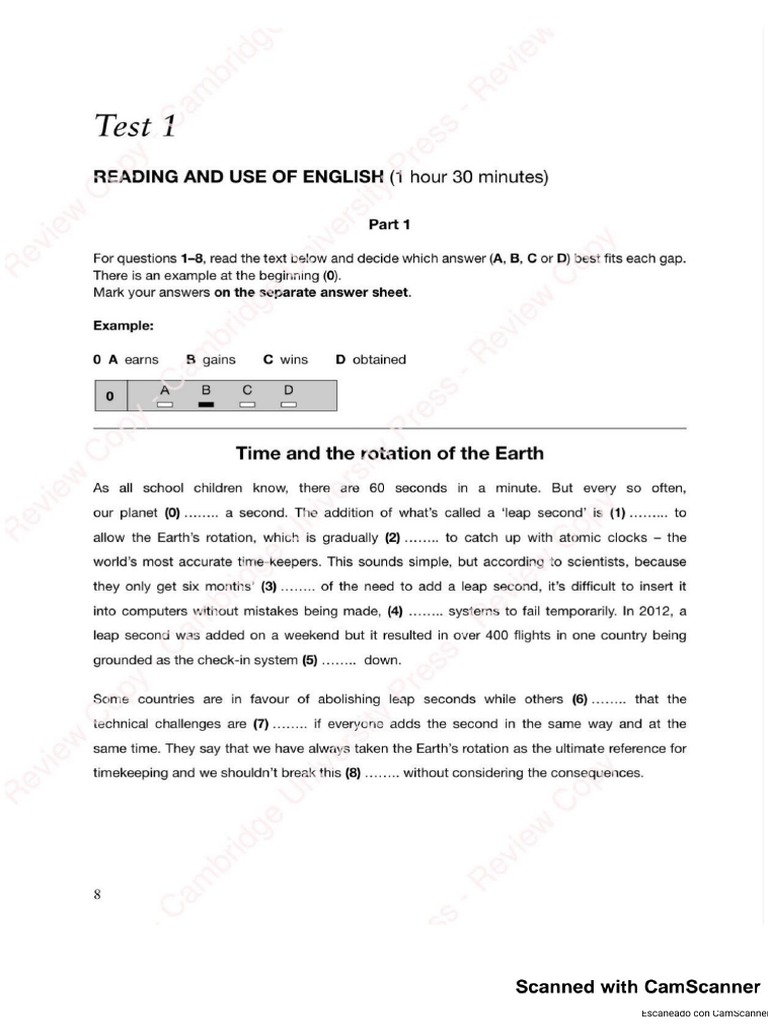 Cambridge English Advanced 3 | PDF