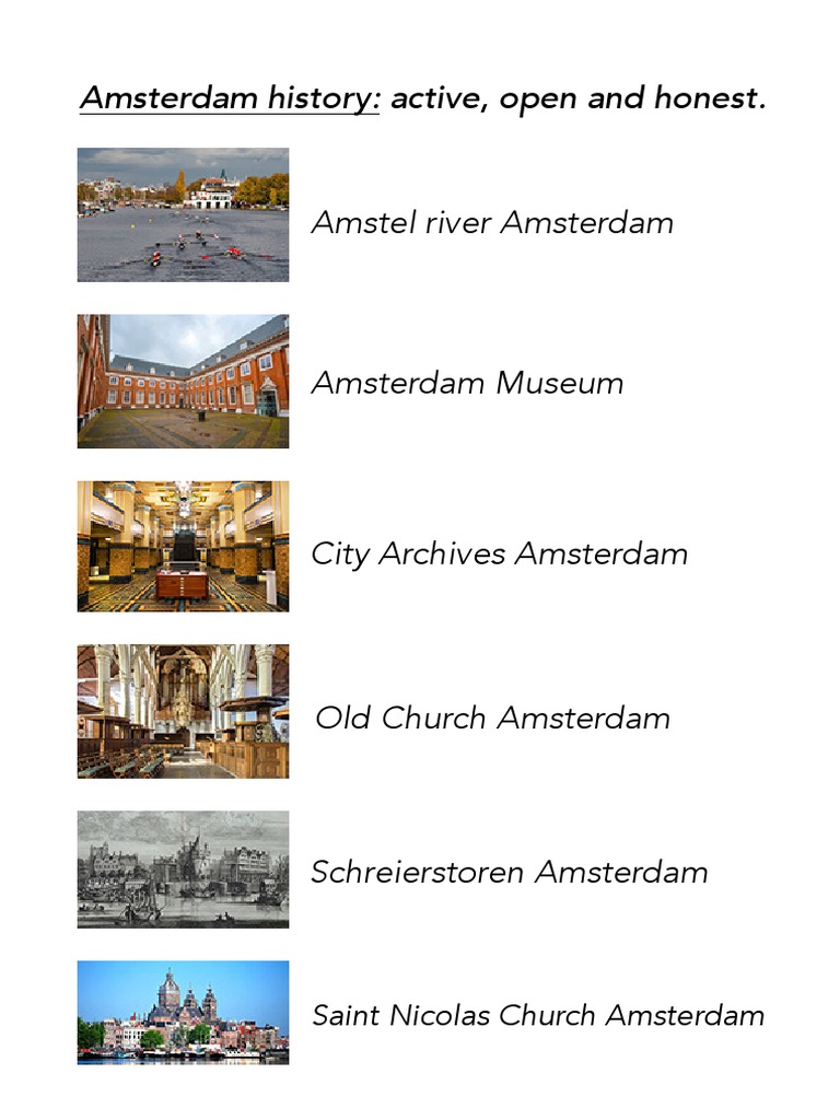 Amsterdam History | PDF | Travel | Classics